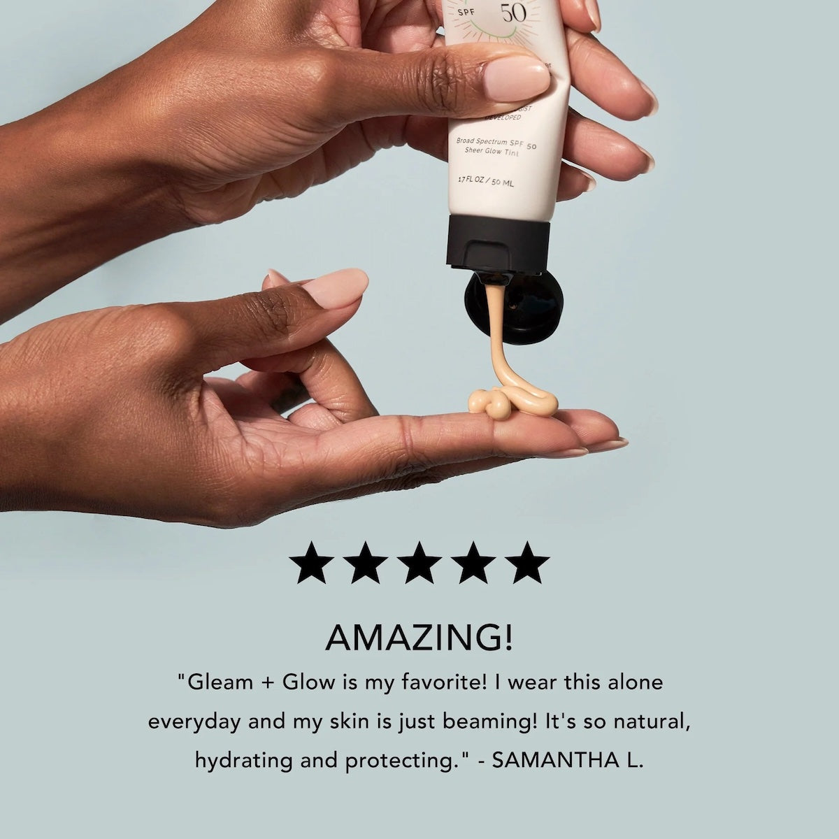 Gleam & Glow SPF 50 – The WELL Prescott